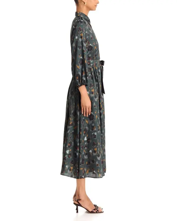 EMME Printed Twill Shirtdress