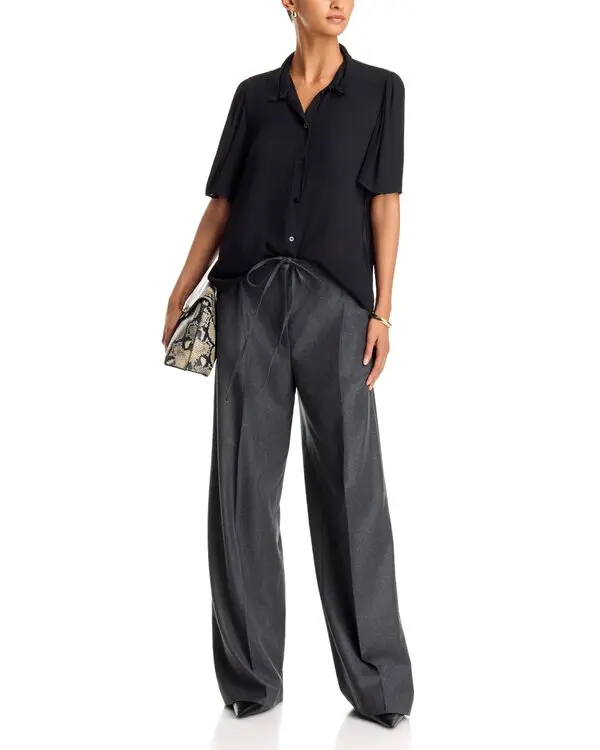 EMME Seggio Petal Sleeve Blouse