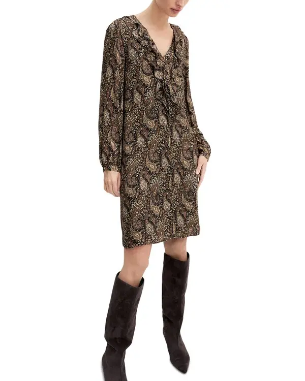 EMME Sable Ruffle Trim Dress