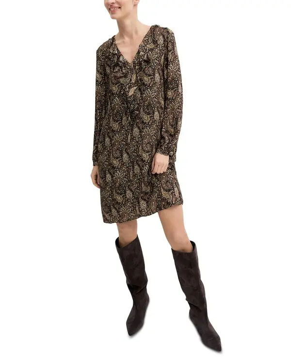 EMME Sable Ruffle Trim Dress