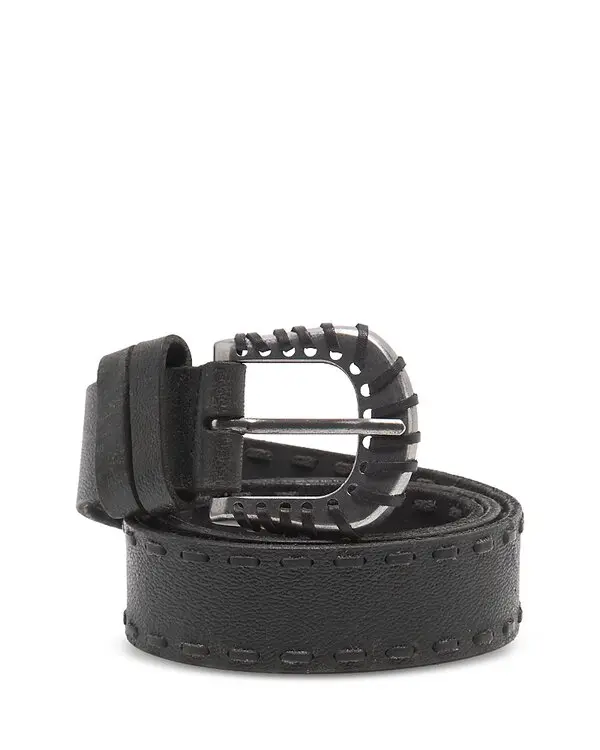 Free People Holt Stitched Leather Belt