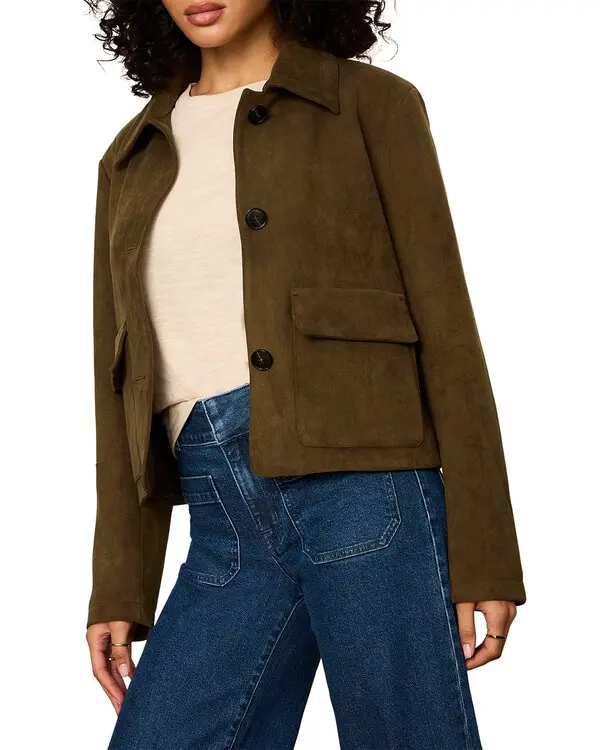 Sanctuary Avid Faux Suede Jacket