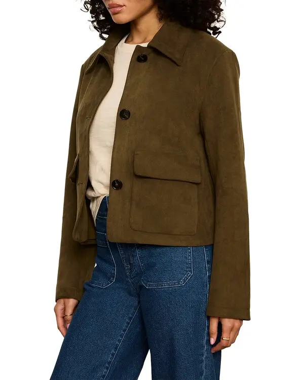 Sanctuary Avid Faux Suede Jacket