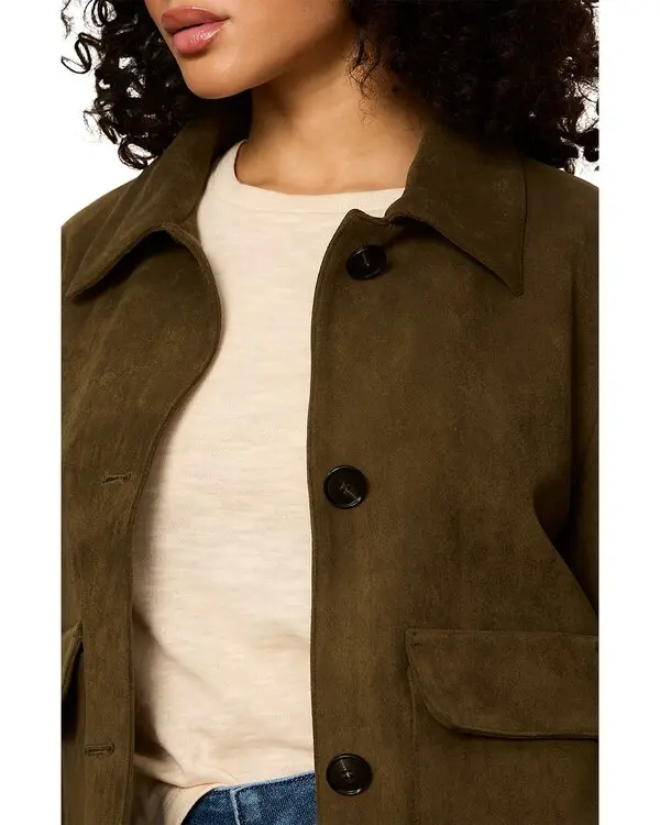 Sanctuary Avid Faux Suede Jacket