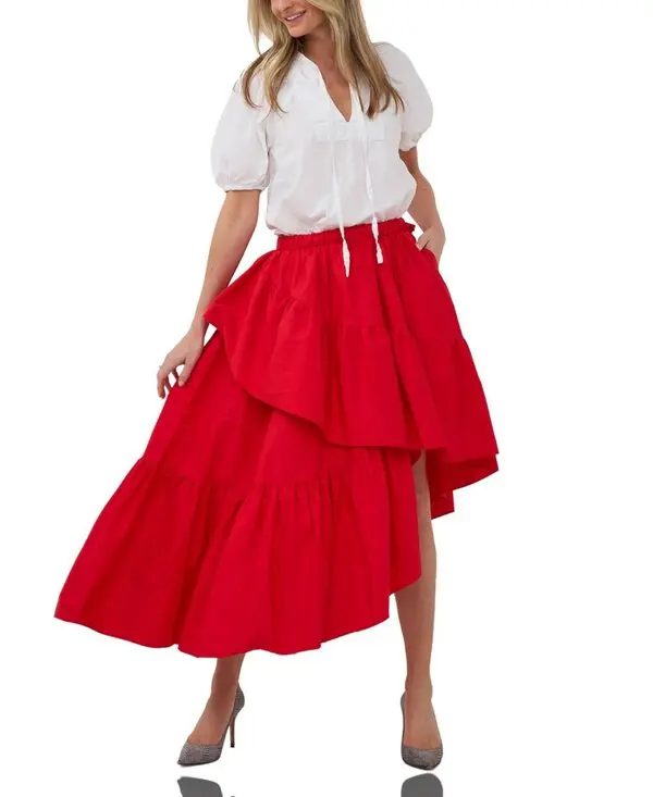 MARIELLE STOKKELAAR Stephanie Asymmetrical Skirt
