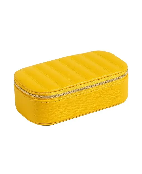 ZSA ZSA ZSU Meilin 100% Pvc Jewelery Box, 7 X 4 - Yellow