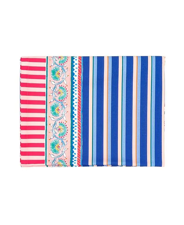 ZSA ZSA ZSU Nilufer Digital Printed Cotton Tablecloth, 63 X 94.5