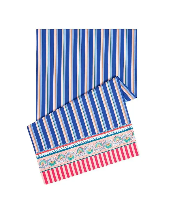ZSA ZSA ZSU Nilufer Digital Printed Cotton Runner, 19.6 X 70.8