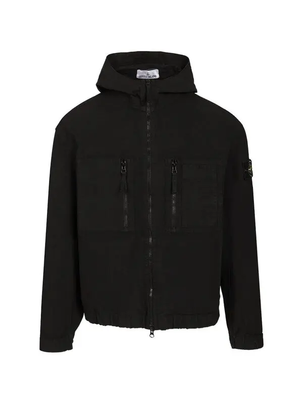 Stone Island Cotton Shirt - Black