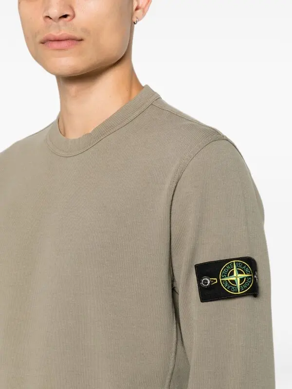 Stone Island Cotton Crewneck Sweatshirt