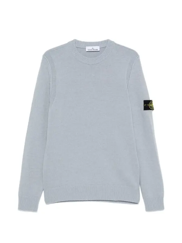 Stone Island Wool Sweater - Grey