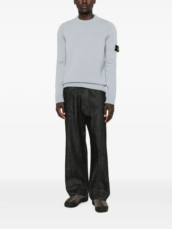 Stone Island Wool Sweater - Grey