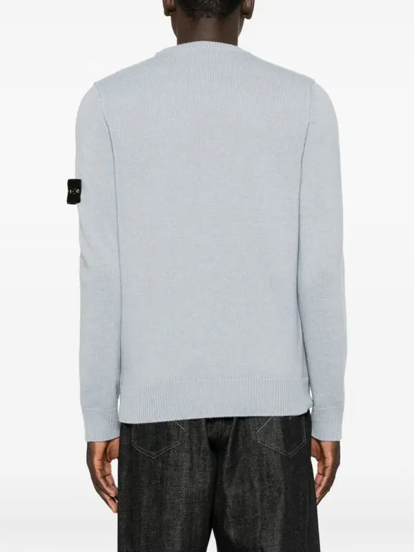 Stone Island Wool Sweater - Grey