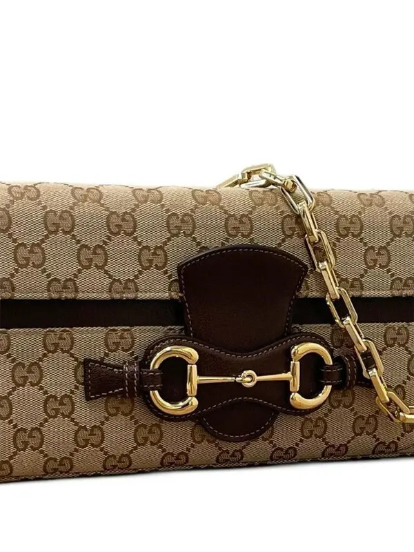 Gucci Horsebit Ristretto Medium Shoulder Bag