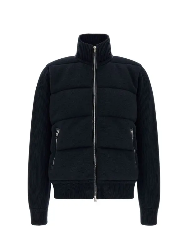 TOM FORD Quilted Knit Panel Jacket