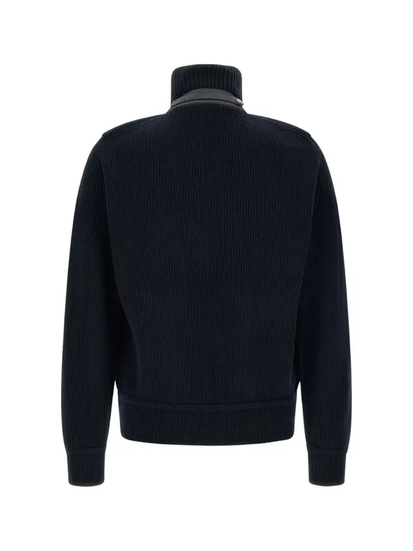 TOM FORD Quilted Knit Panel Jacket
