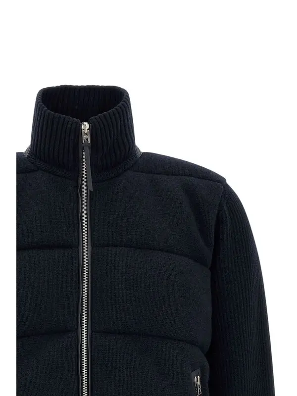 TOM FORD Quilted Knit Panel Jacket