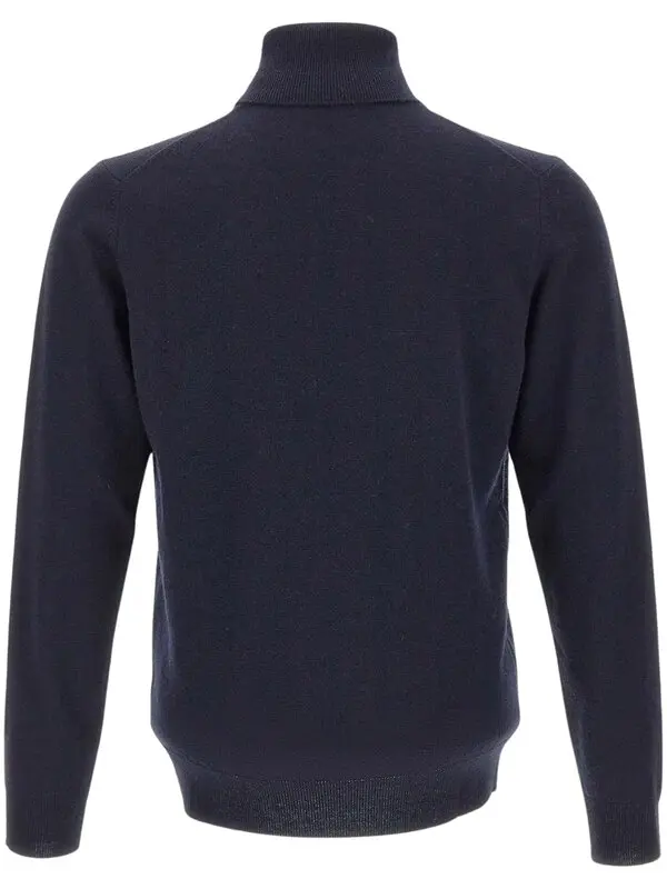 KANGRA Ribbed Turtleneck Knitted Sweater