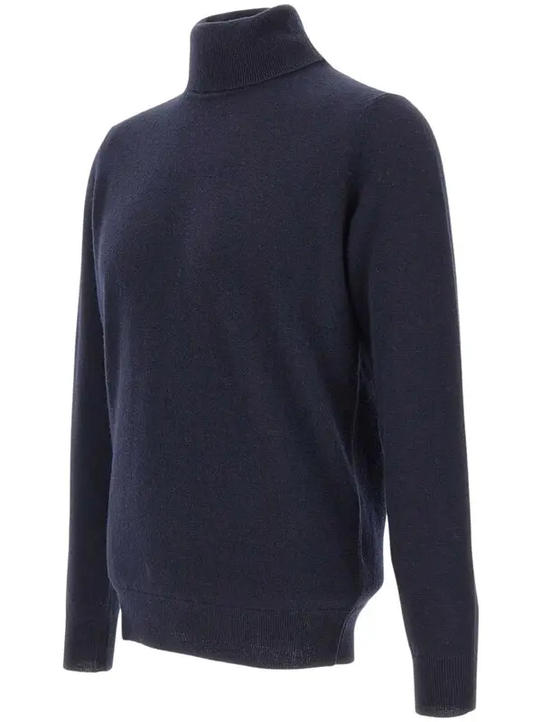 KANGRA Ribbed Turtleneck Knitted Sweater