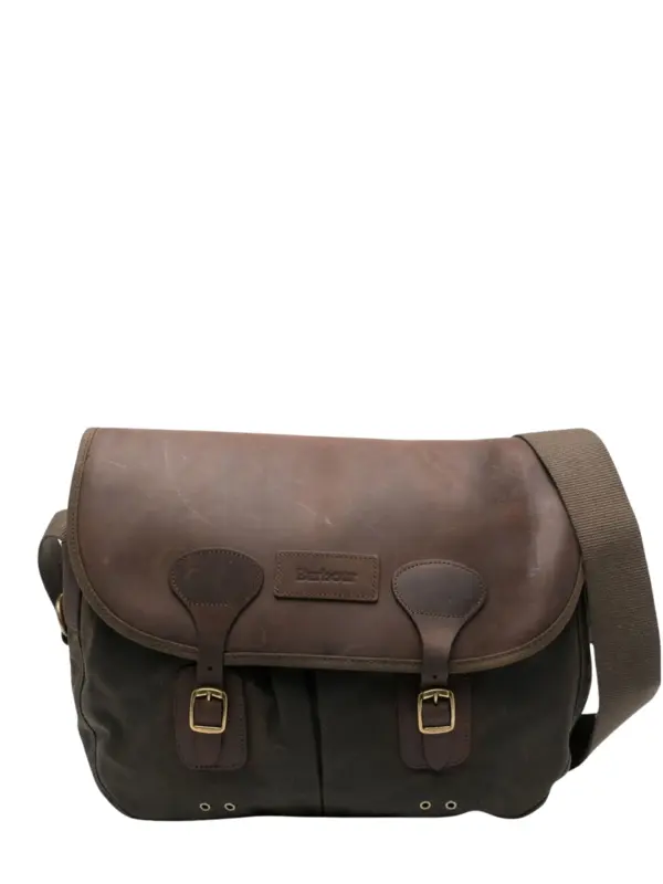 Barbour Wax Leather Tarras Satchel Shoulder Bag
