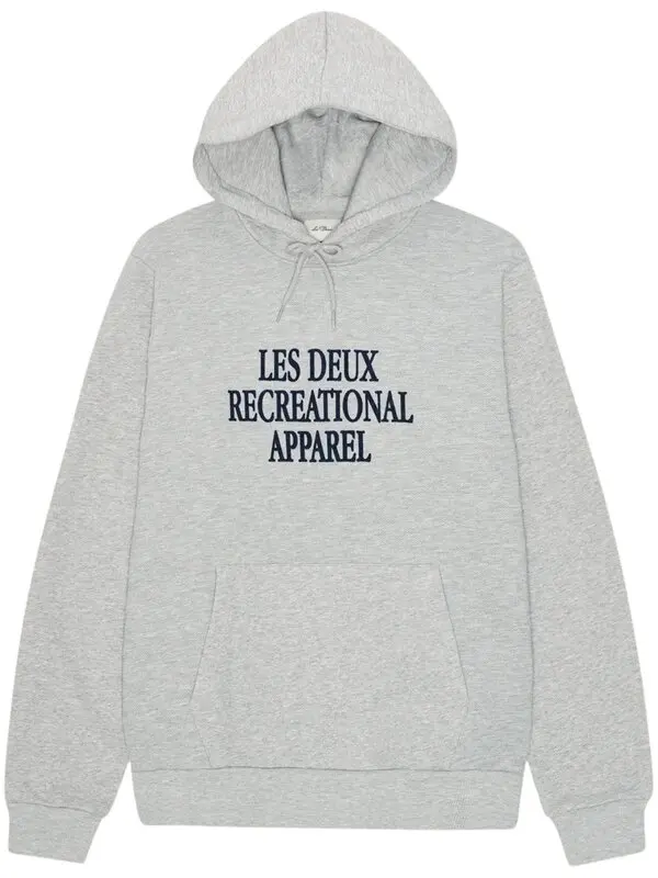 LES DEUX From Copenhagen Hoodie - Grey