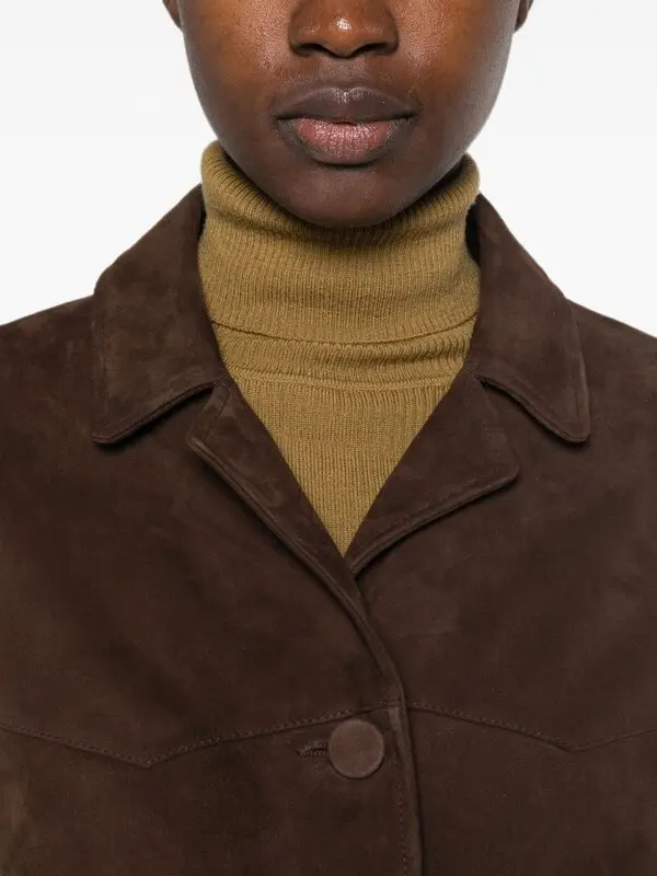 Tory Burch Leather Blazer Jacket