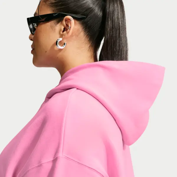 Nike Studio Fleece Medium Weight Oversized Pullover Hoodie