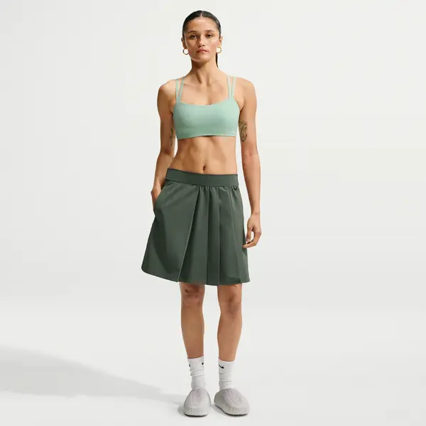 Nike 24.7 Perfectstretch High-rise Pleated Skirt - Green