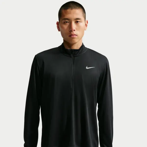 Nike Pacer Dri-fit 1/2-zip Running Top - Black
