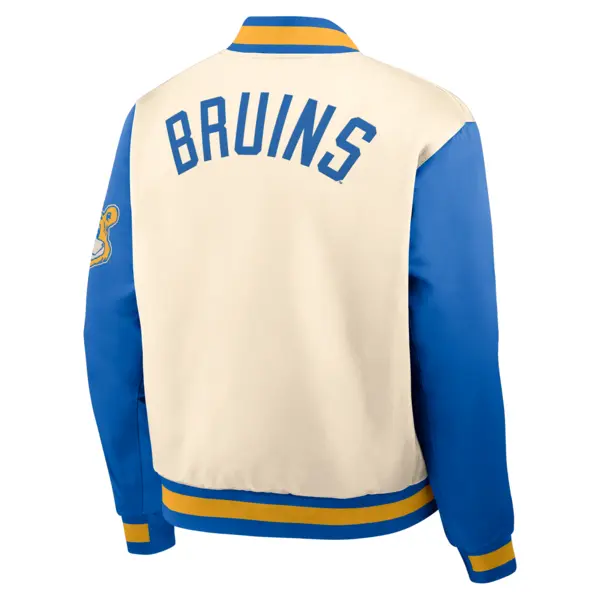 Nike Ucla Legacy College Full-snap Bomber Jacket