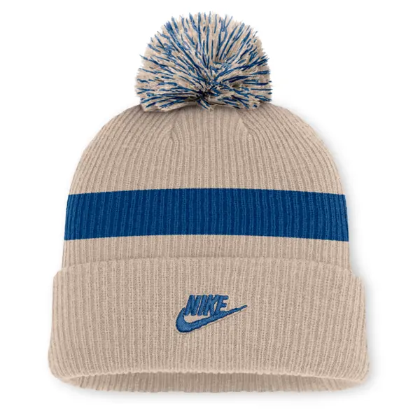 Nike Indianapolis Colts Rewind Peak Nfl Cuffed Pom Beanie