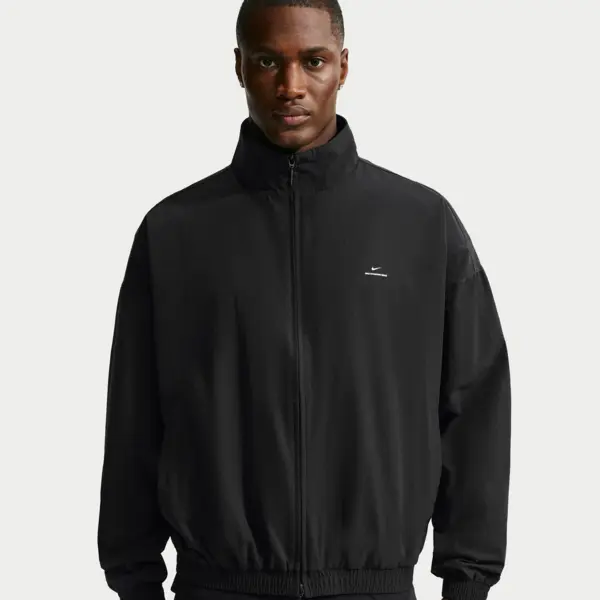 Nike Standard Issue Dri-fit Woven Basketball Jacket - Black