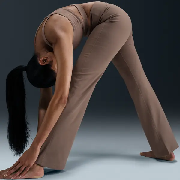 Nike Dri-fit High-waisted Fold-over Pants