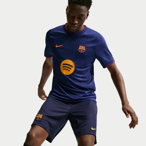 Nike Fc Barcelona Third Dri-fit Soccer Pre-match Top