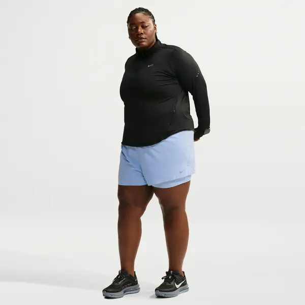 Nike Swift Dri-fit Mid-rise 2-in-1 Running Shorts - Blue