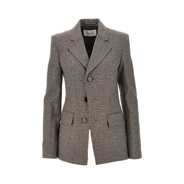 AMI Paris Houndstooth Single-breasted Jacket