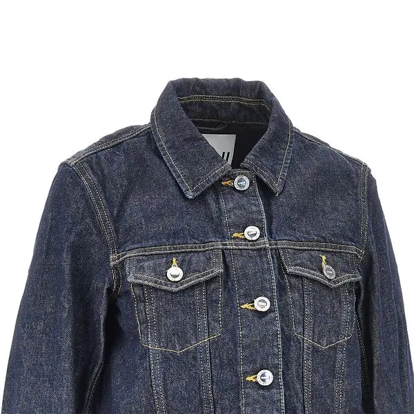 GANNI Cropped Denim Jacket