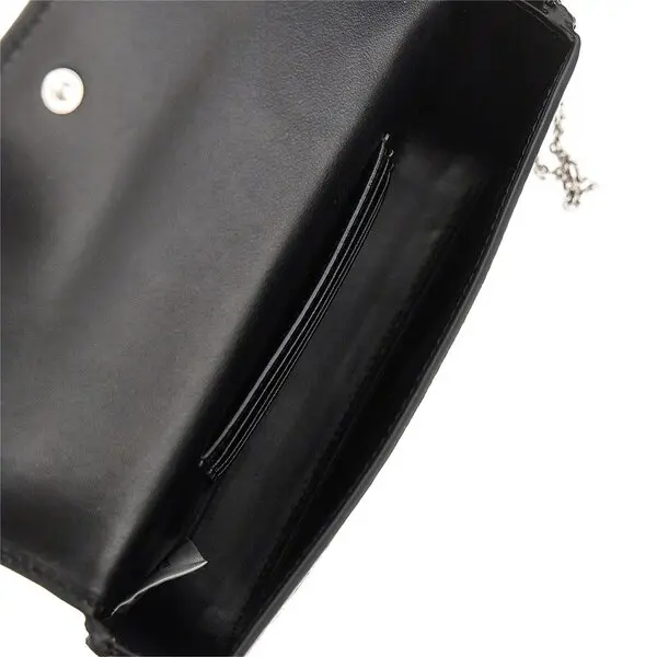 Fendi Craquelé Leather Tube With Chain