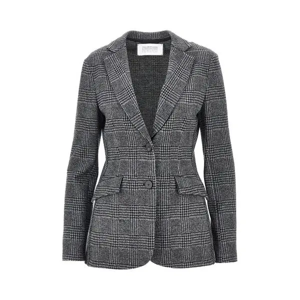 Harris Wharf London Prince Of Wales Single-breasted Jacket