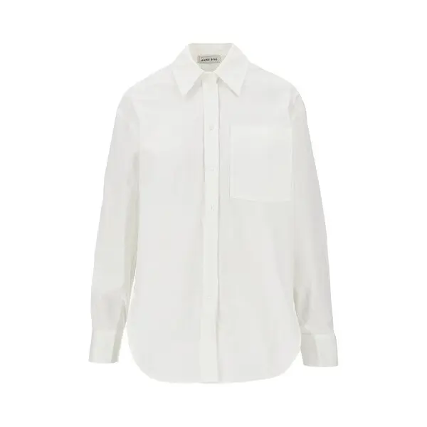 ANINE BING Scott Relaxed Fit Shirt