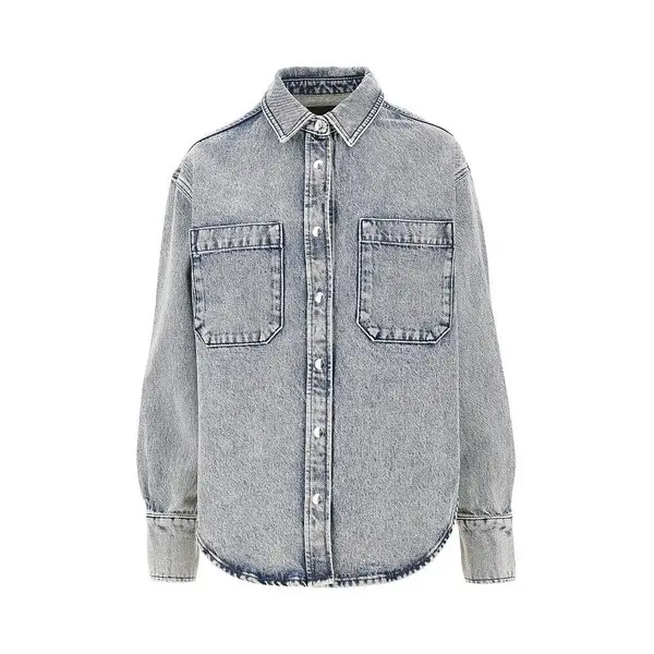 ANINE BING Amy Denim Shirt
