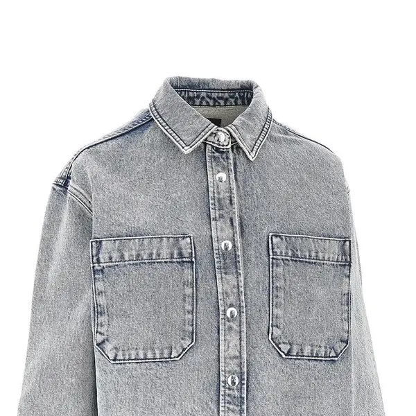 ANINE BING Amy Denim Shirt