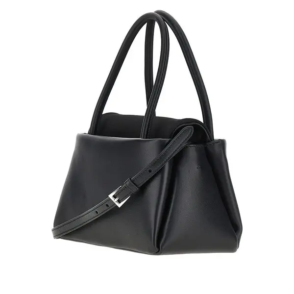 Prada Passage Leather And Re-nylon Handbag