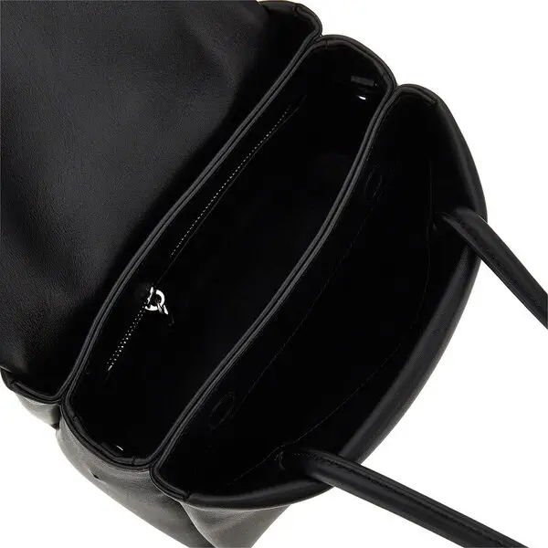 Prada Passage Leather And Re-nylon Handbag