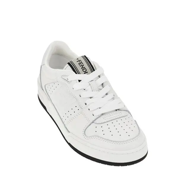 Fendi Match' Leather Sneakers