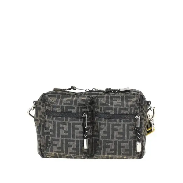 Fendi Superlight Ff Zucca Jacquard Technical Fabric Camera Case - Brown