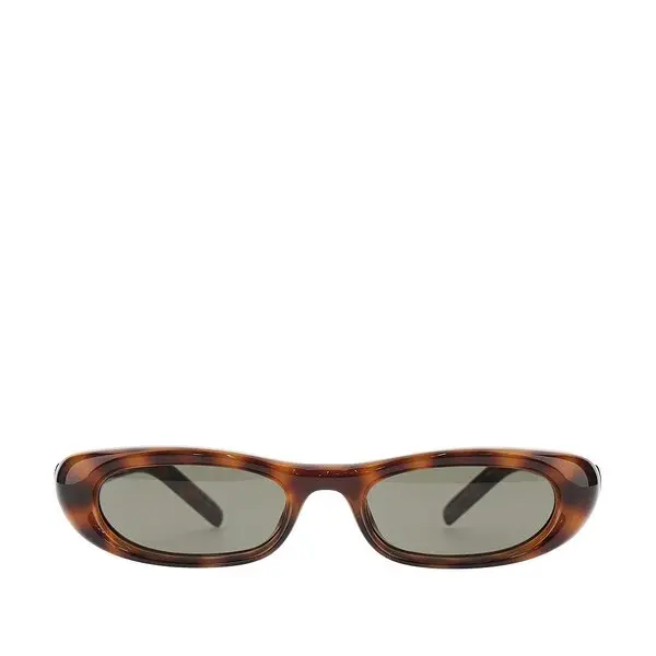 Saint Laurent Sl 557 Shade Pump Sunglasses - Brown