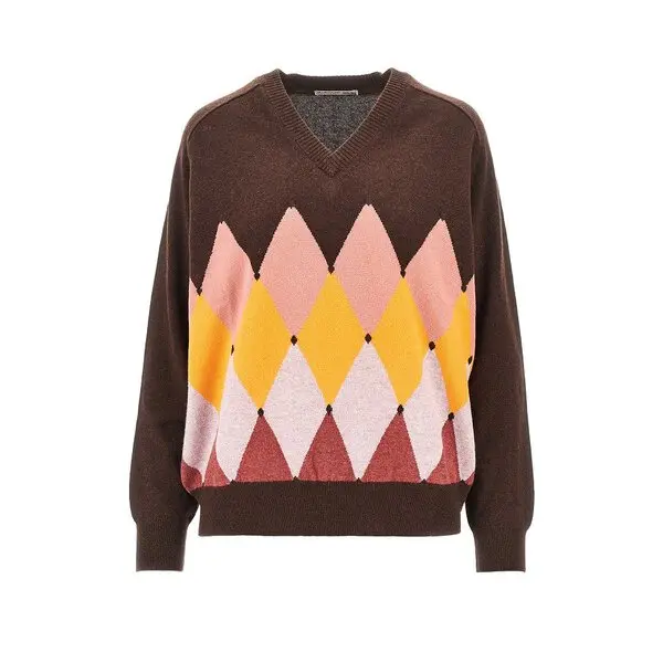BALLANTYNE Cashmere Lozenge Sweater