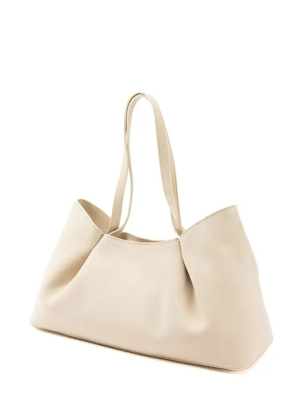 ELLEME Dimple Tote Suede - Sand