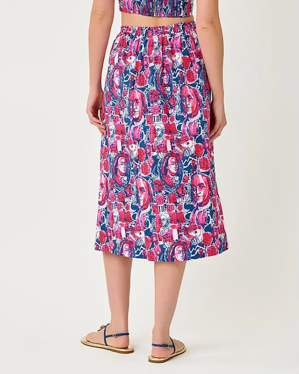 Lilly Pulitzer® Betsey High Rise Midi Skort